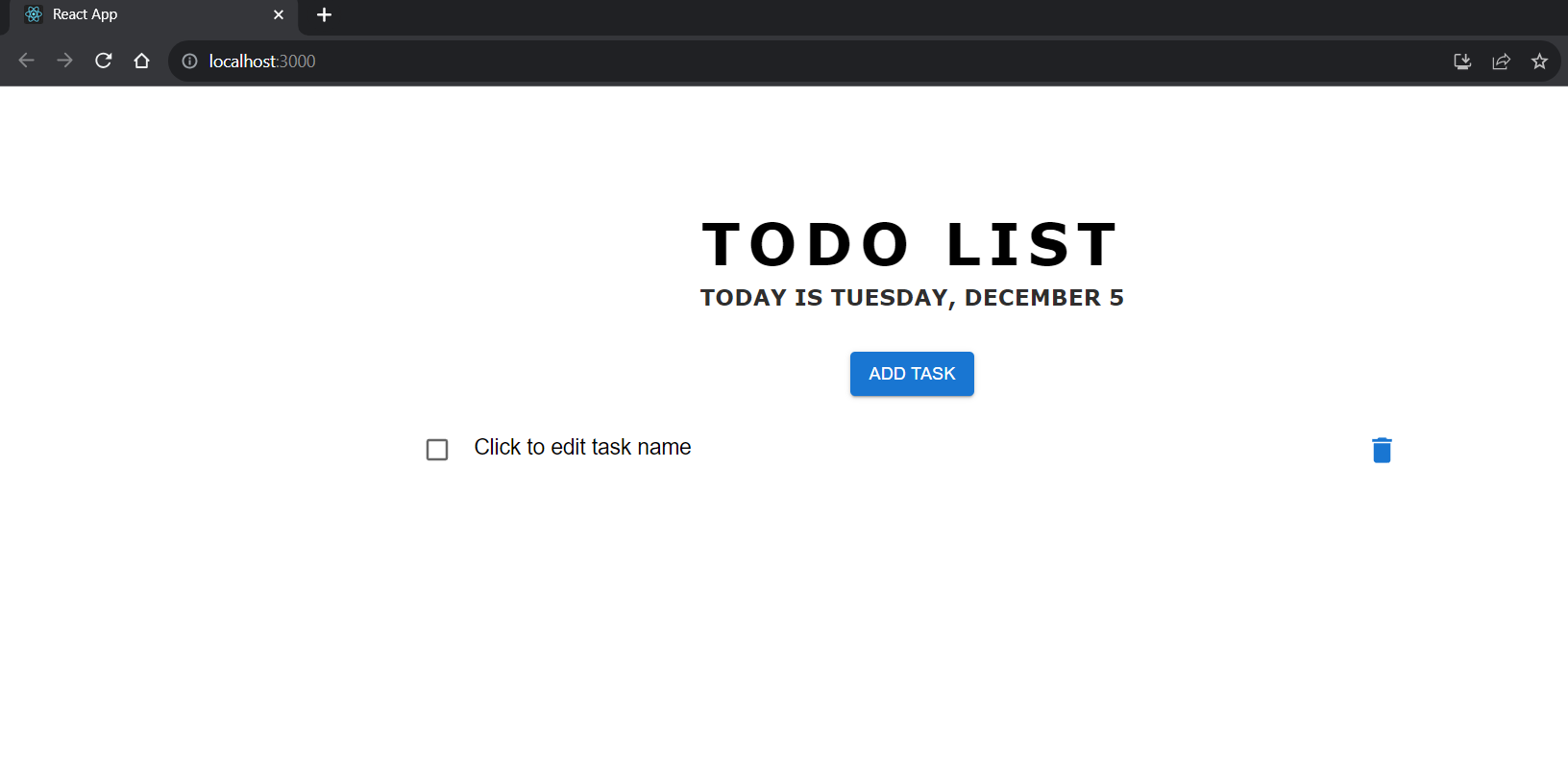 Build Todo List App Using Spring Boot And React